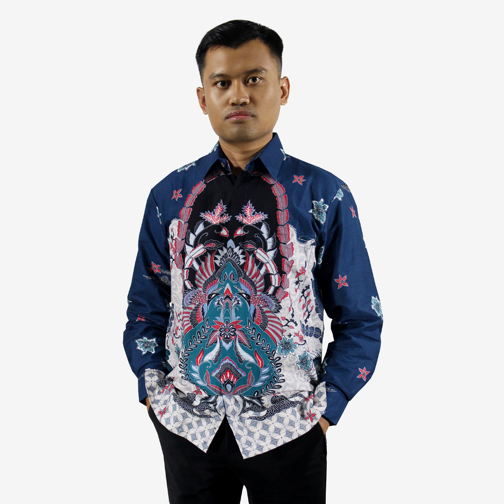 Jual Batik Semar Kemeja Lengan Panjang Batik katun | Shopee Indonesia