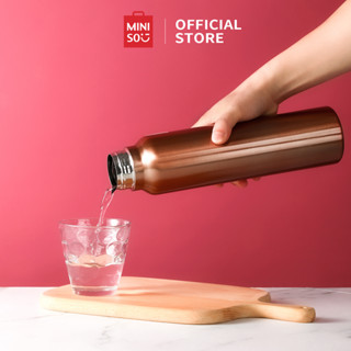 Jual Miniso Botol Air Minum Tumbler Minum 950ML 304 Stainless Tumblr Vacuum Flask Baja Cangkir ...