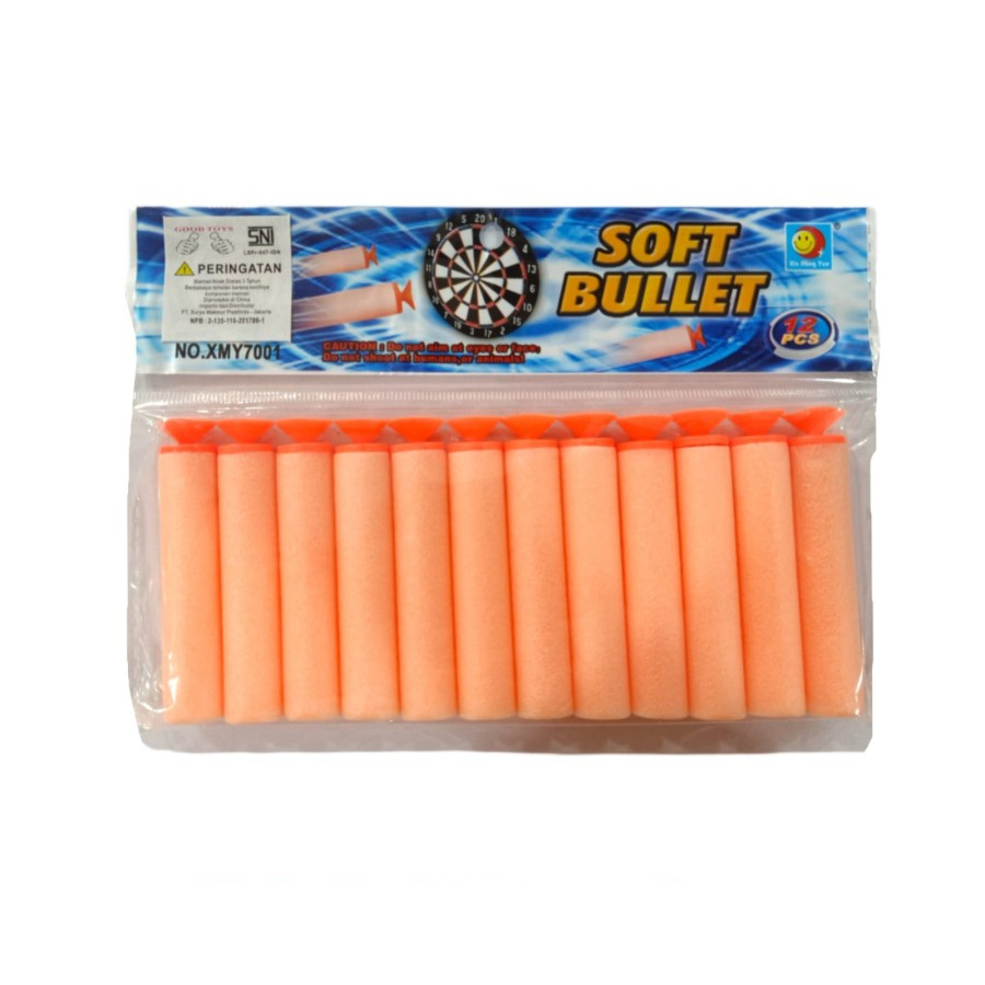 Jual Peluru Pistol Nerf / Soft Bullet Dart Reffil - XMY7001 | Shopee ...