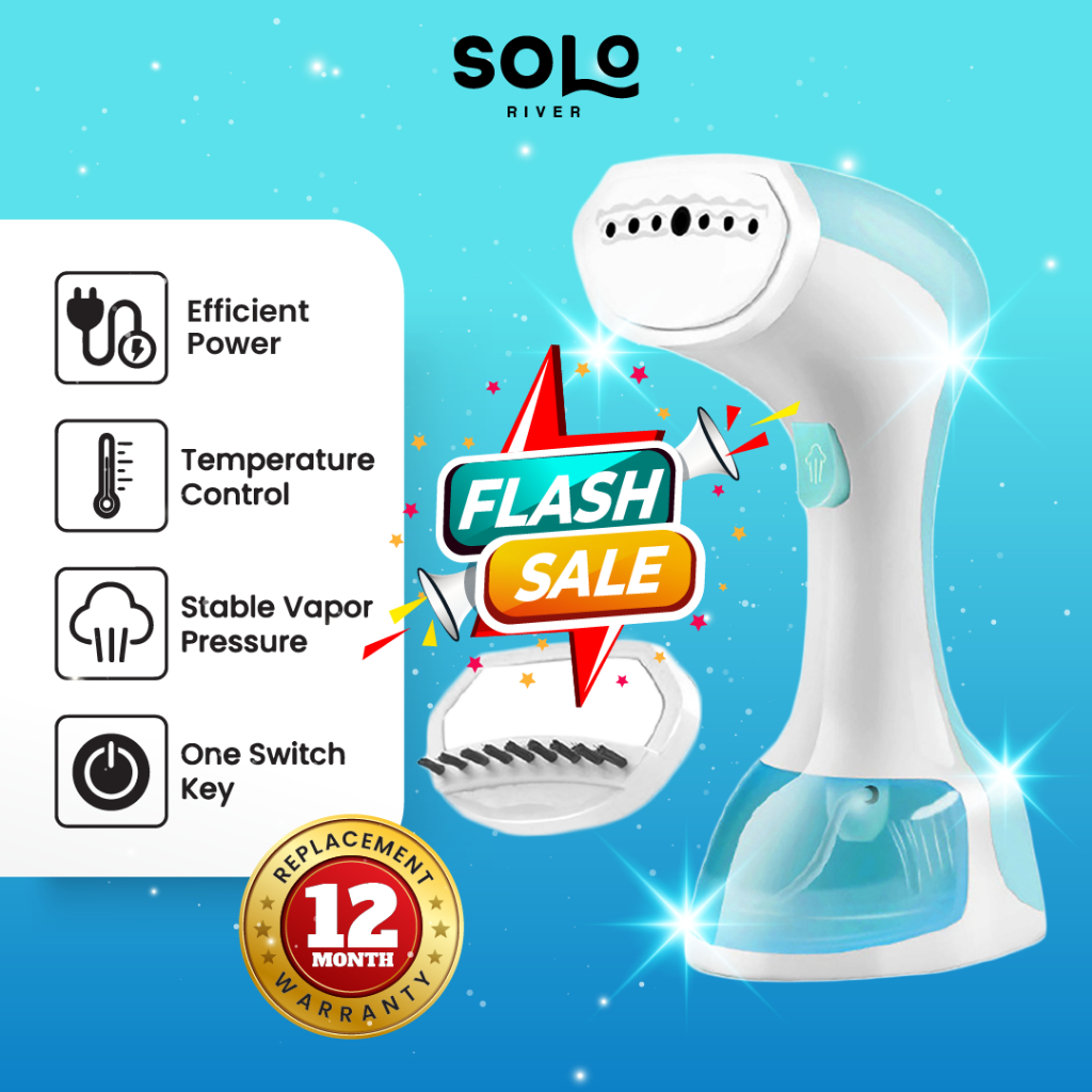 Jual SOLO RIVER Setrika Uap Portable Strika Handheld Garment Steamer ...