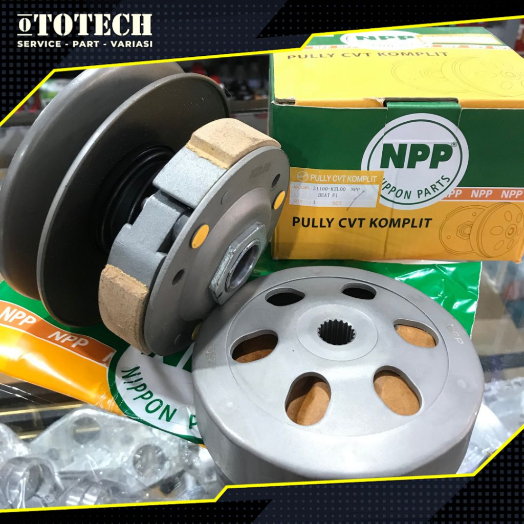 Jual PULLY CVT SET KOMPLIT NPP BEAT FI 31100-KZL00-NPP | Shopee Indonesia