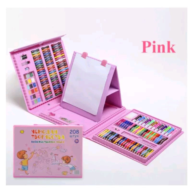 Jual Crayon Set208 pcs | Shopee Indonesia
