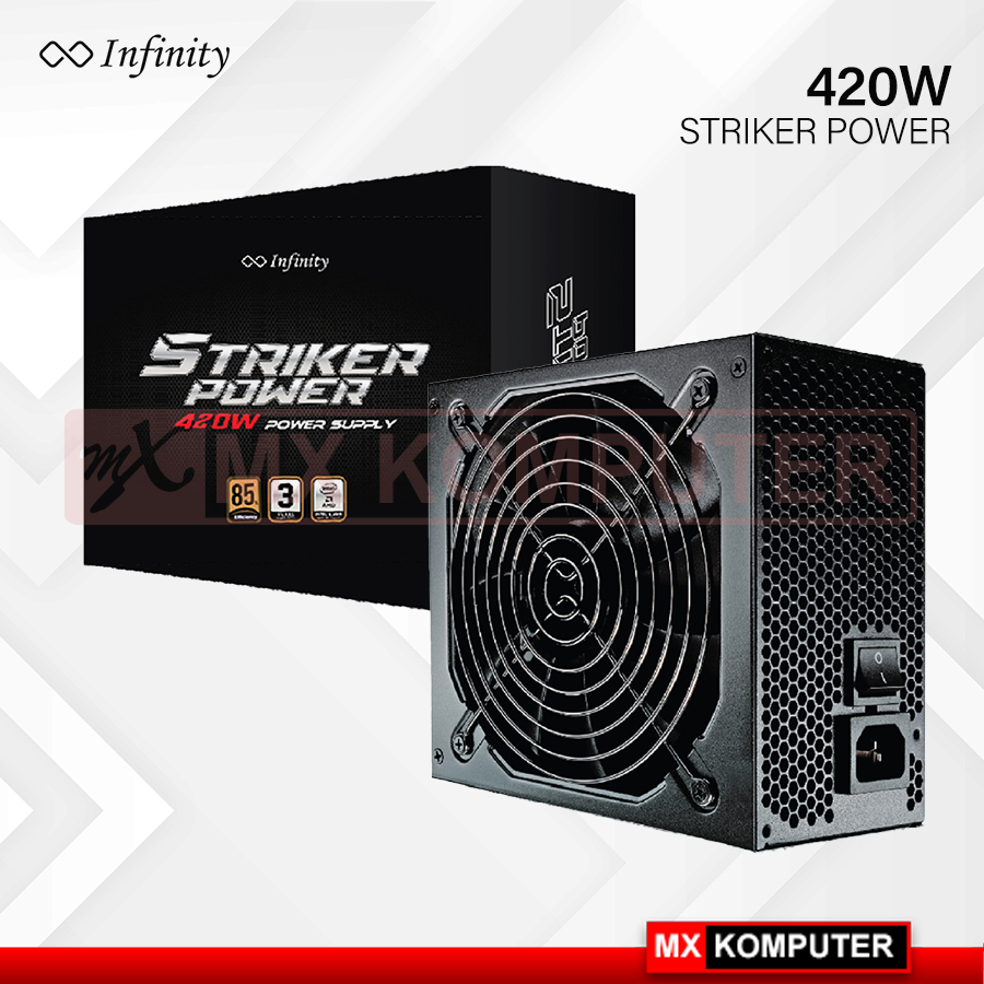 Jual PSU Infinity 420W Striker Power 80+ Power Supply | Shopee Indonesia