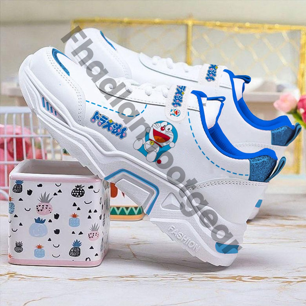 Jual Sepatu Sneakers anak Karakter Doraemon Sepatu ANAK Unisex -Sepatu ...