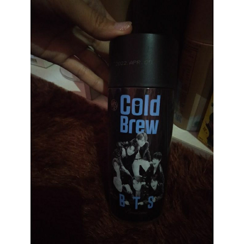 Jual (BOTOL ONLY) BTS Coffee Hy Babinski X BTS Cold brew GROUP | Shopee ...