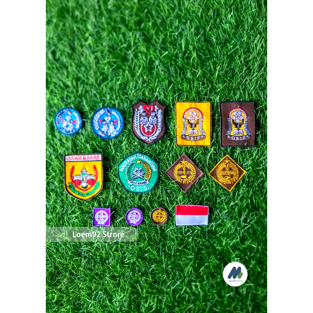 Jual Bordir Logo Sekolah SD Emblem SD Bet SD Ukuran Standar | Shopee ...