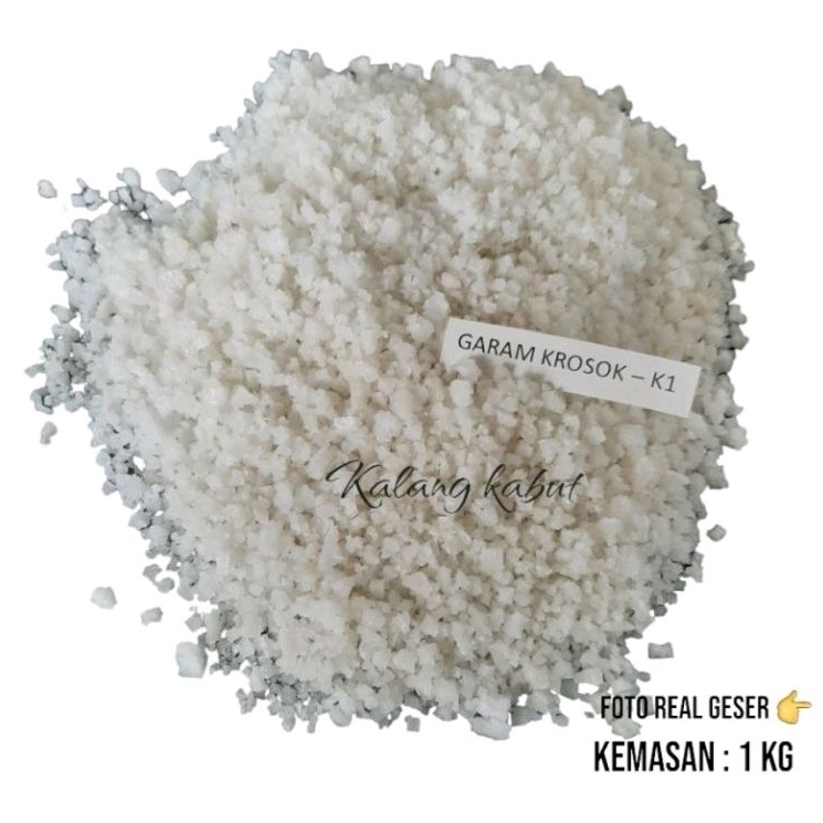 Jual Garam Kristal - Garam Kasar - Garam Krosok non yodium - 1 kg ...