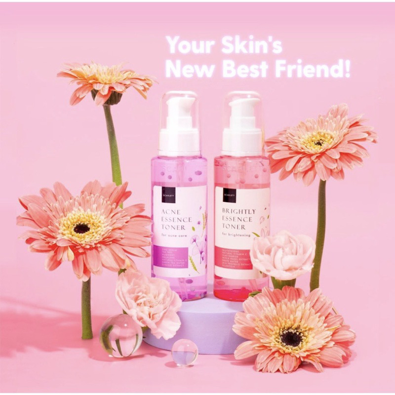 Jual Scarlett Whitening Essence Toner ( Brightly / Acne ) | Shopee ...