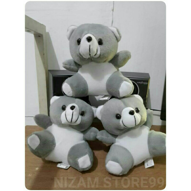 Jual Boneka Mini 15cm Tendy Bear Boneka Viral Bahan Pelboa berkualitas ...