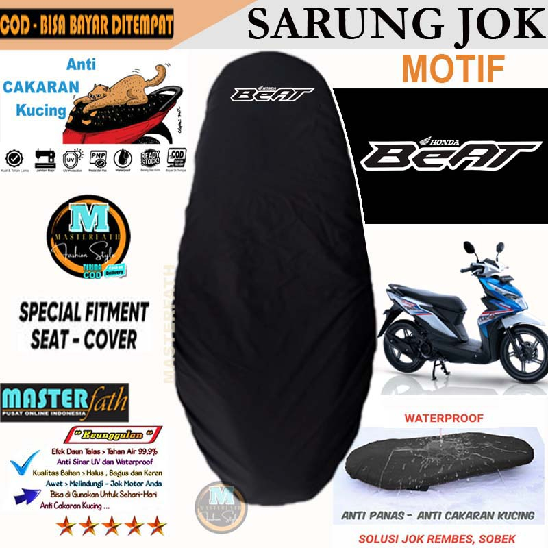 Jual Sarung Jok Motor Beat Cover Jok Motor Beat Mantel Pelindung Jok ...