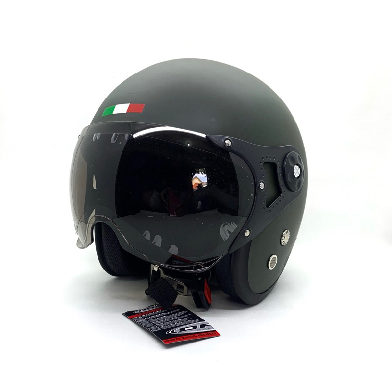 Jual HELM DAG PILOT ITALY ORIGINAL | Shopee Indonesia