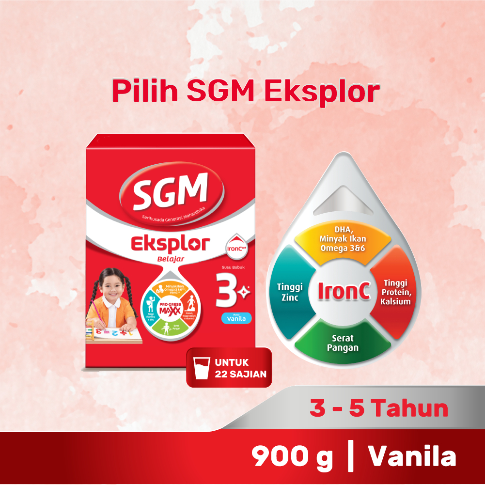 Jual SGM Eksplor 3+ 900 gr - SGM Eksplor 3+ Susu Pertumbuhan 900gr | Shopee Indonesia