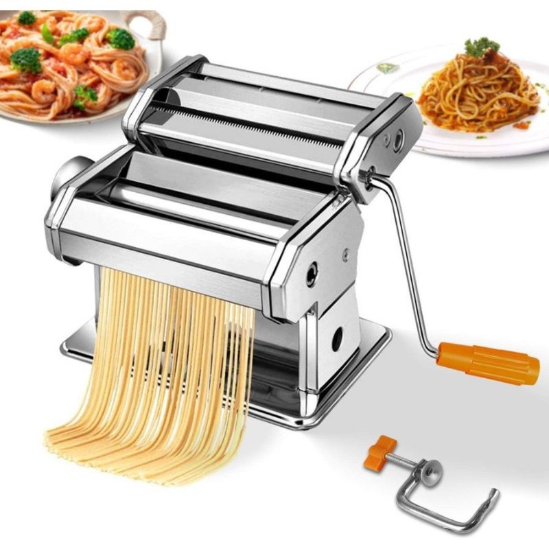 Jual CROWN Pasta Maker Stainless Serbaguna Gilingan Mie, Molen Dan ...