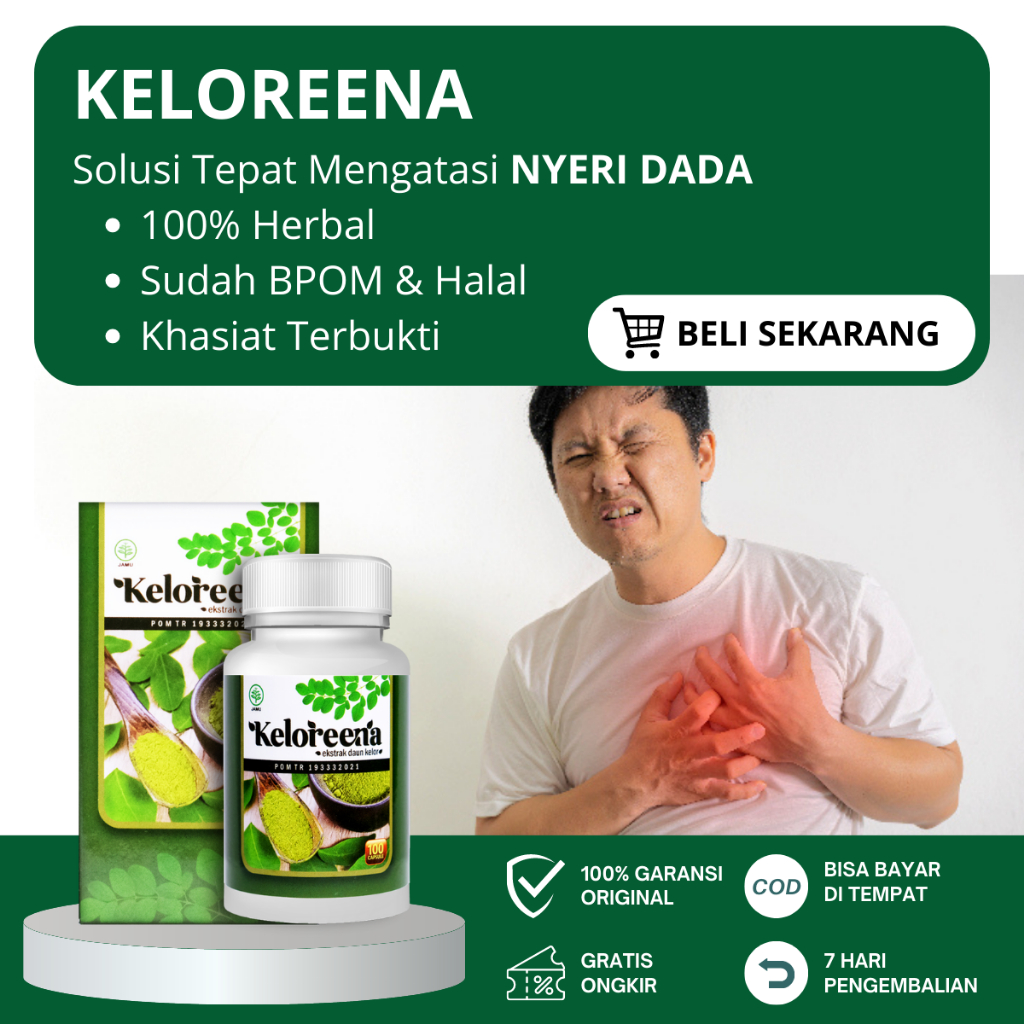 Jual Obat Herbal Sakit Dada - Nyeri Dada, Dada Sesak Nafas, Napas Berat ...