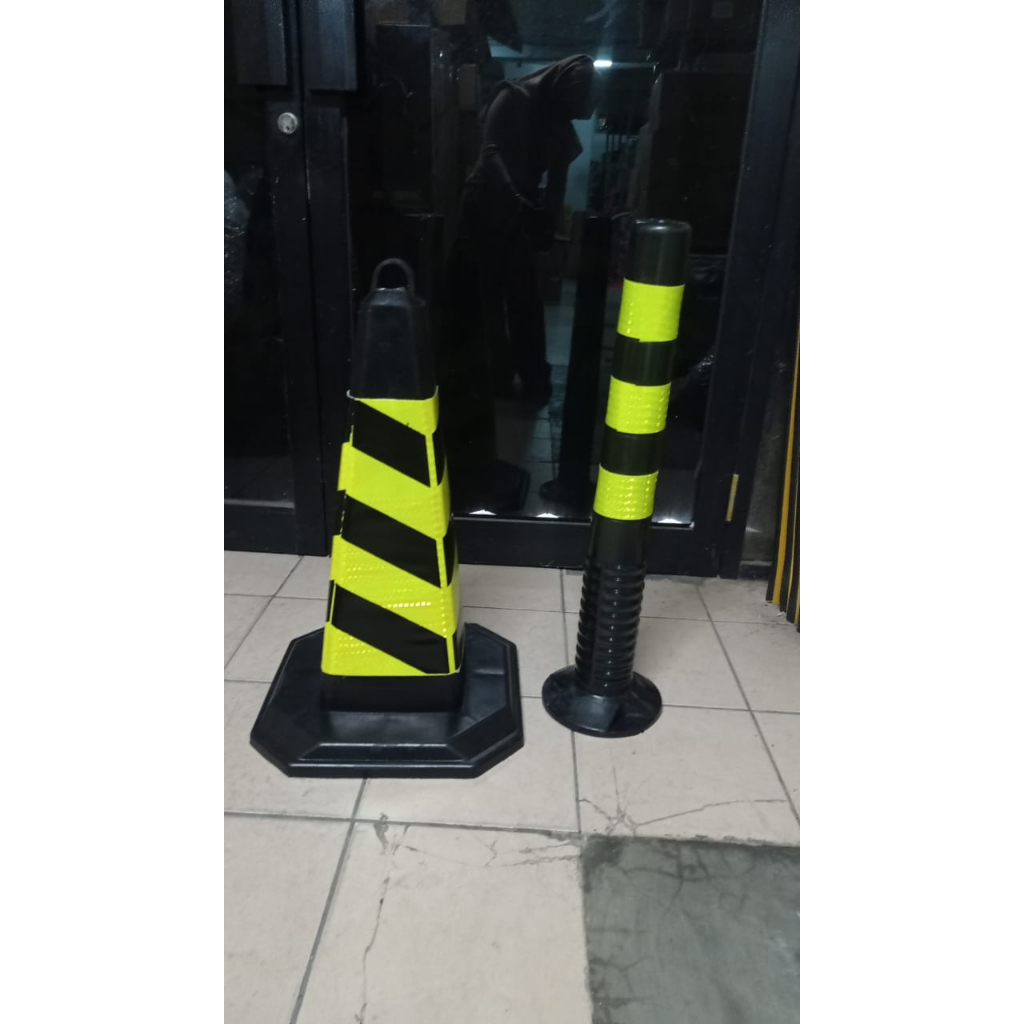 Jual SALE! Traffic Delineator 75cm,Kuning,Tiang Pembatas jalan, Stick ...