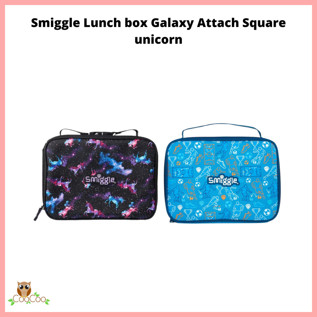 Jual Smiggle Lunch box Galaxy Attach Square unicorn | Shopee Indonesia