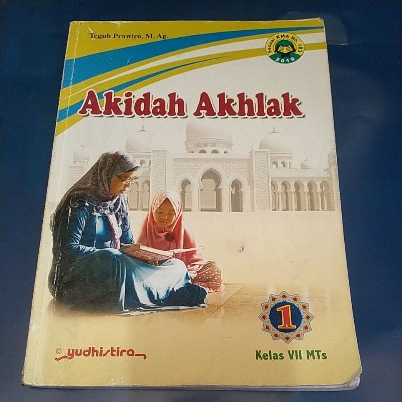 Jual buku aqidah akhlak kelas 7 MTS kurikulum 2013 revisi 2019 | Shopee Indonesia