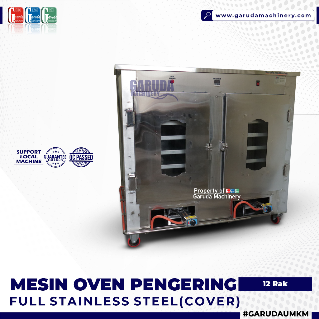 Jual MESIN OVEN PENGERING STAINLESS SERBAGUNA 12 RAK 2 PINTU | Shopee ...