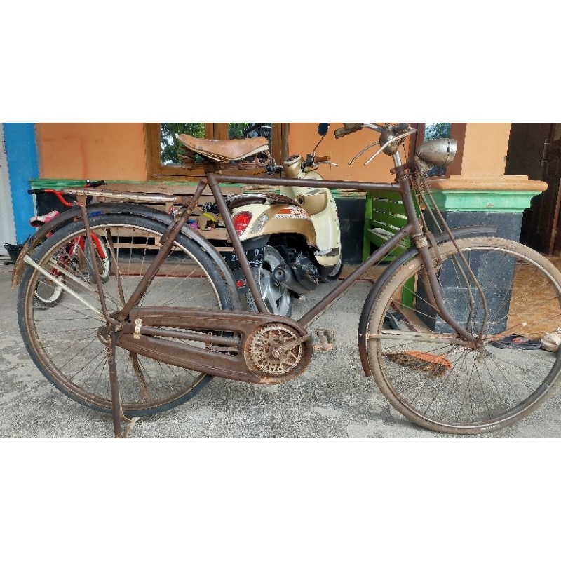 Jual sepeda onthel bekas tinggi Made in inggris layak pakai | Shopee ...