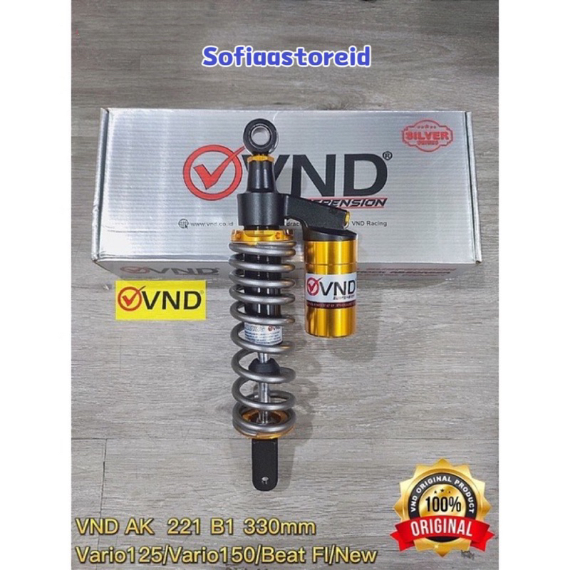 Jual Shockbreaker VND Tabung Atas 330mm 305mm Mio Beat Vario 110 125 ...