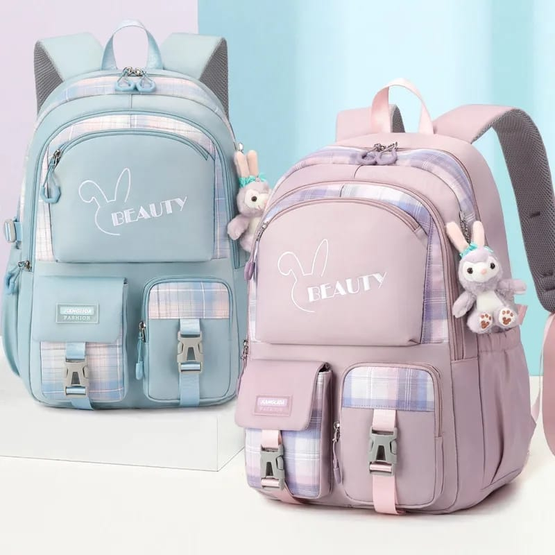 Jual (C.O.D) BANYAK BONUSNYA Tas Ransel Korean Kurumi 5in1 Ransel anak Sekolah Sd Smp Remaja ...
