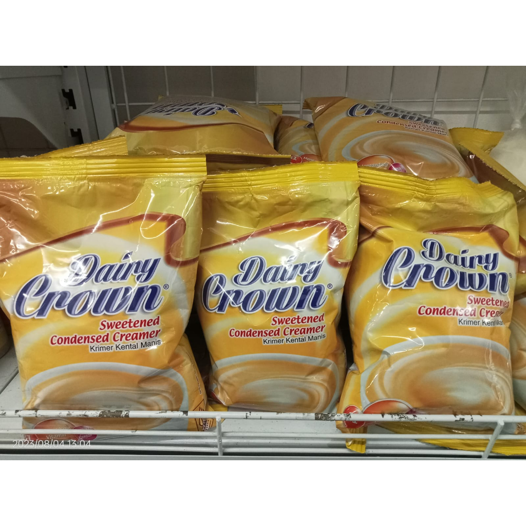 Jual 1kg Dairy Crown Krimer Kental Manis Pouch | Shopee Indonesia