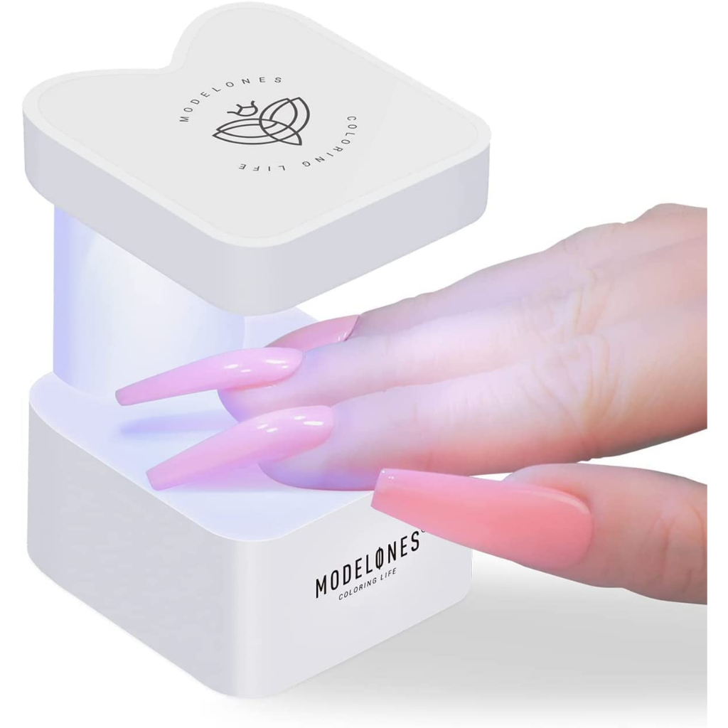 Jual MODELONES Mini Jari LED UV Nail Meow Lampu 8w Gel Polish Art Tahan ...