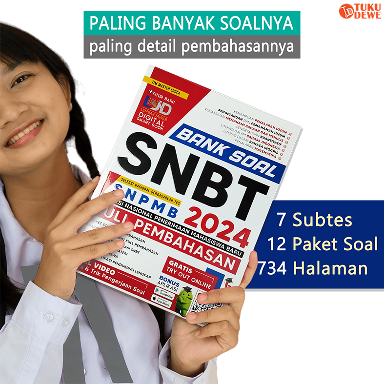 Jual Buku Snbt Buku Sbmptn Buku Tps Bank Soal Snbt 2024 Shopee