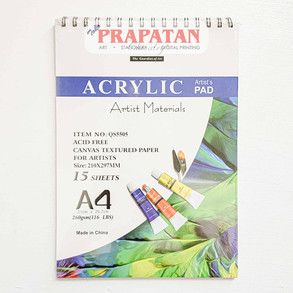 Jual Chivalry Acrylic Artist Pad / Kertas Kanvas A4 | Shopee Indonesia