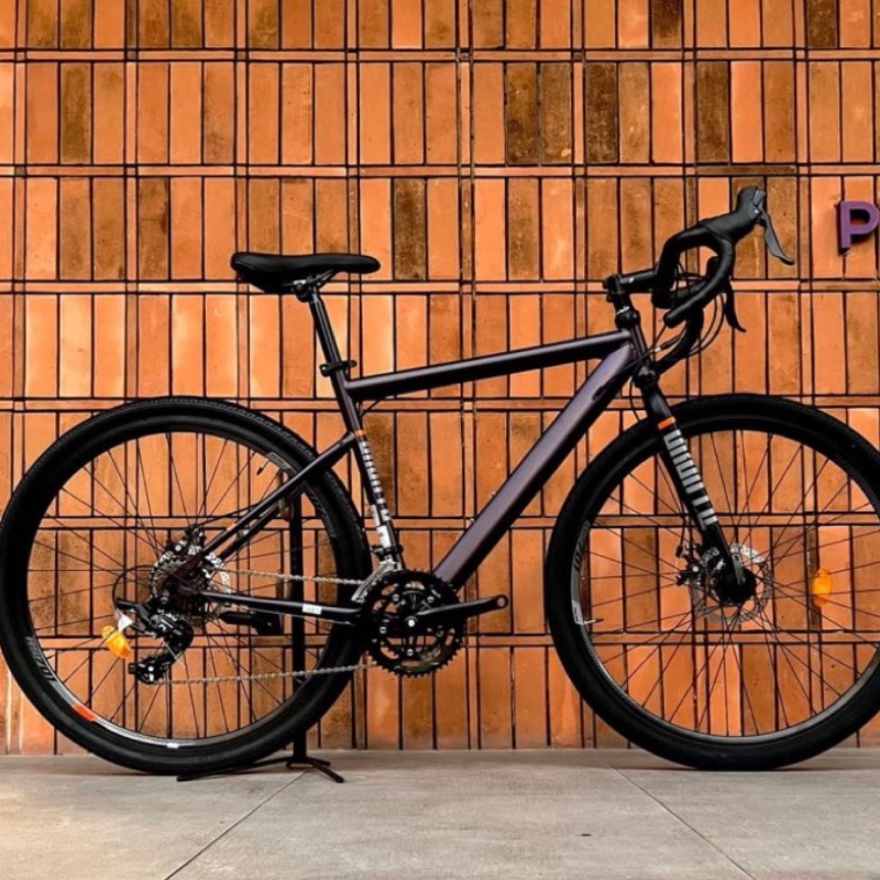 Jual SEPEDA GRAVEL BIKE ELEMENT POLICE TORONTO 16 SPEED(8x2) DARK ...
