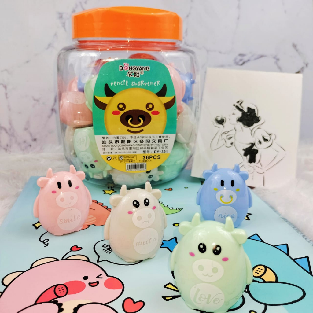 Jual Serutan Pensil Lucu Karakter Animal ukuran Rautan Kecil CUTE ...