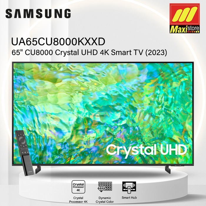Jual SAMSUNG 55CU8000 / UA55CU8000 LED Smart TV [55 Inch] 4K Crystal UHD | Shopee Indonesia