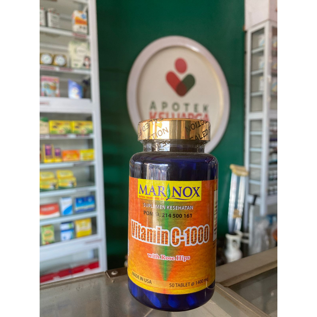 Jual MARINOX VITAMIN C 1000 (50 TABLET) | Shopee Indonesia
