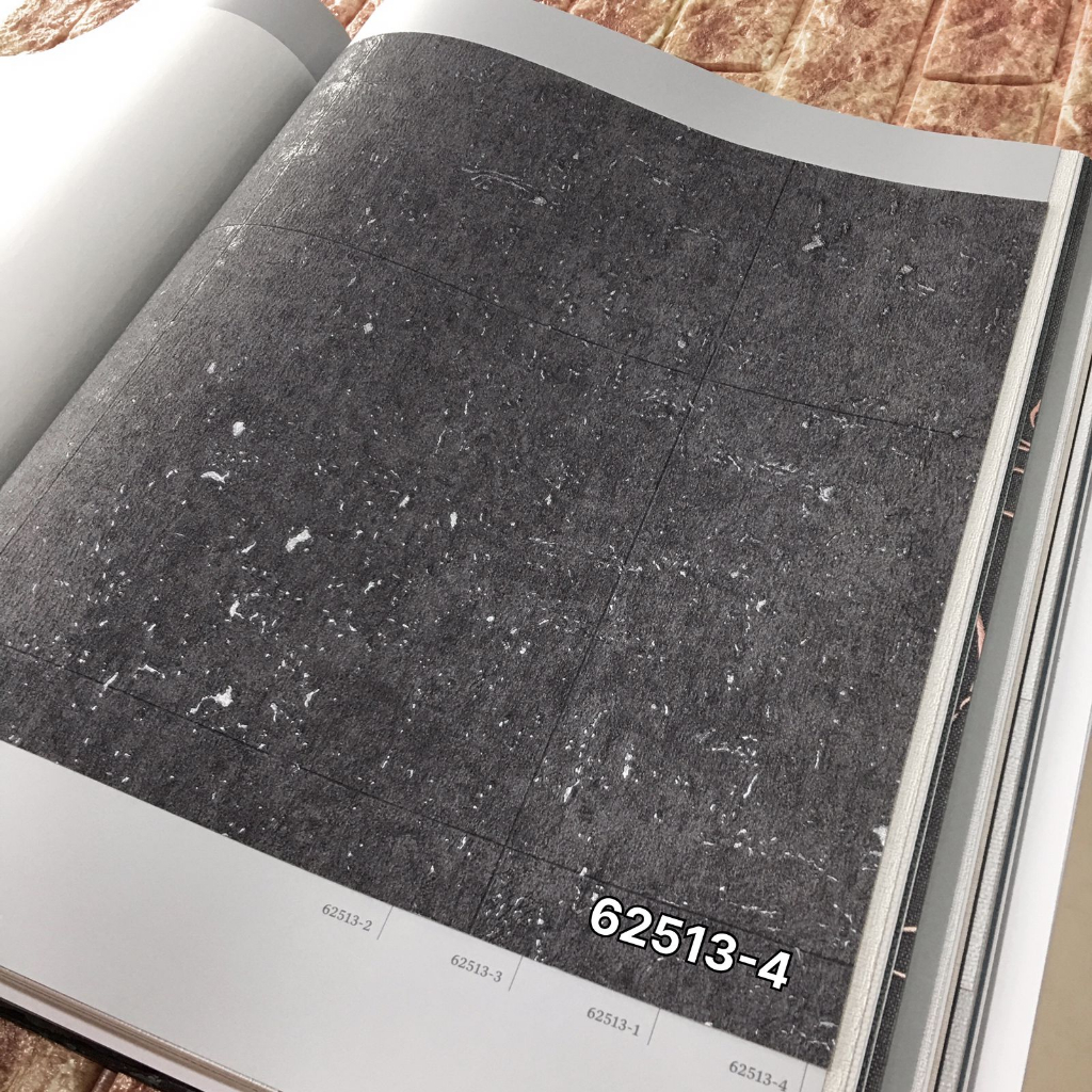 Jual WALLPAPER DINDING KOREA POLOS SEMEN PLASTER HITAM COKLAT EDITION ...