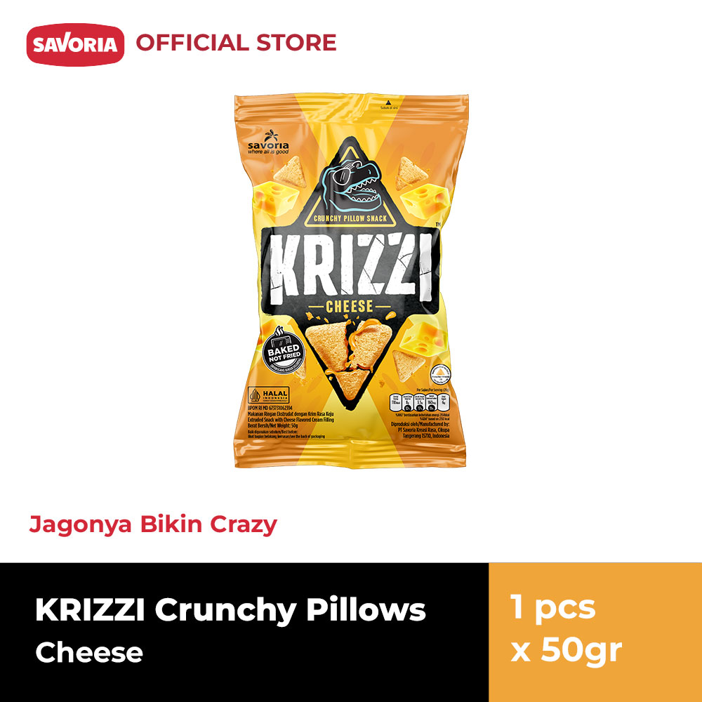 Jual KRIZZI Cheese - Snack Pillow Keju 50g | Shopee Indonesia