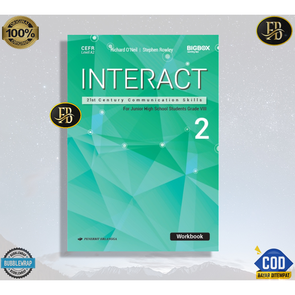 Jual INTERACT FOR SMP KELAS 8 WORKBOOK-CEFR KURIKULUM MERDEKA | Shopee Indonesia