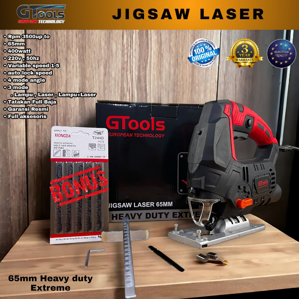 Jual Mesin gergaji jigsaw MAKITA serkel kayu triplek besi listrik DEKWE ...