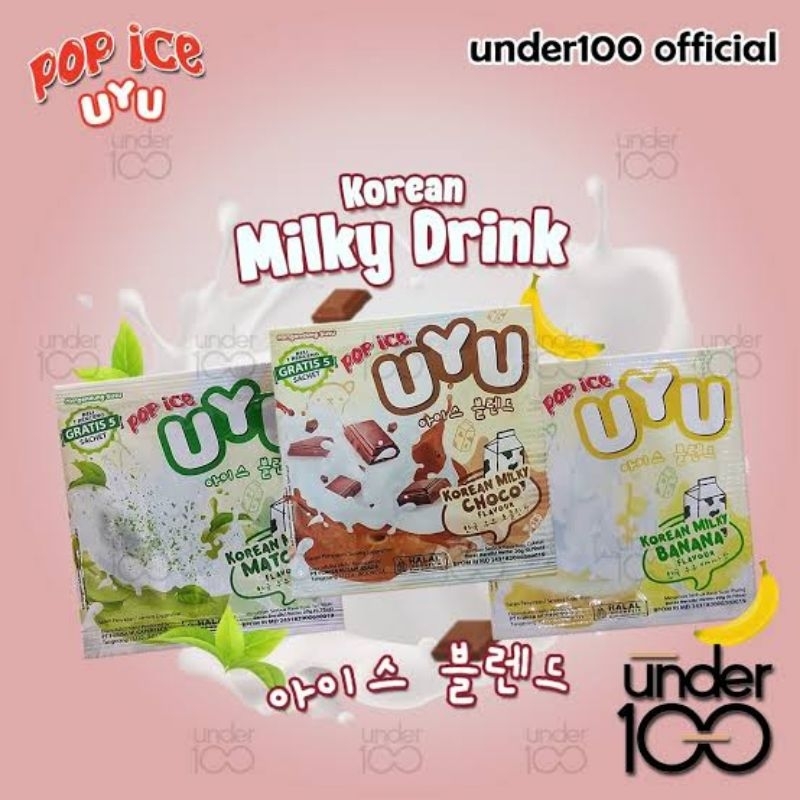 Jual pop ice uyu berbagai varian 1 rtg isi 10 | Shopee Indonesia