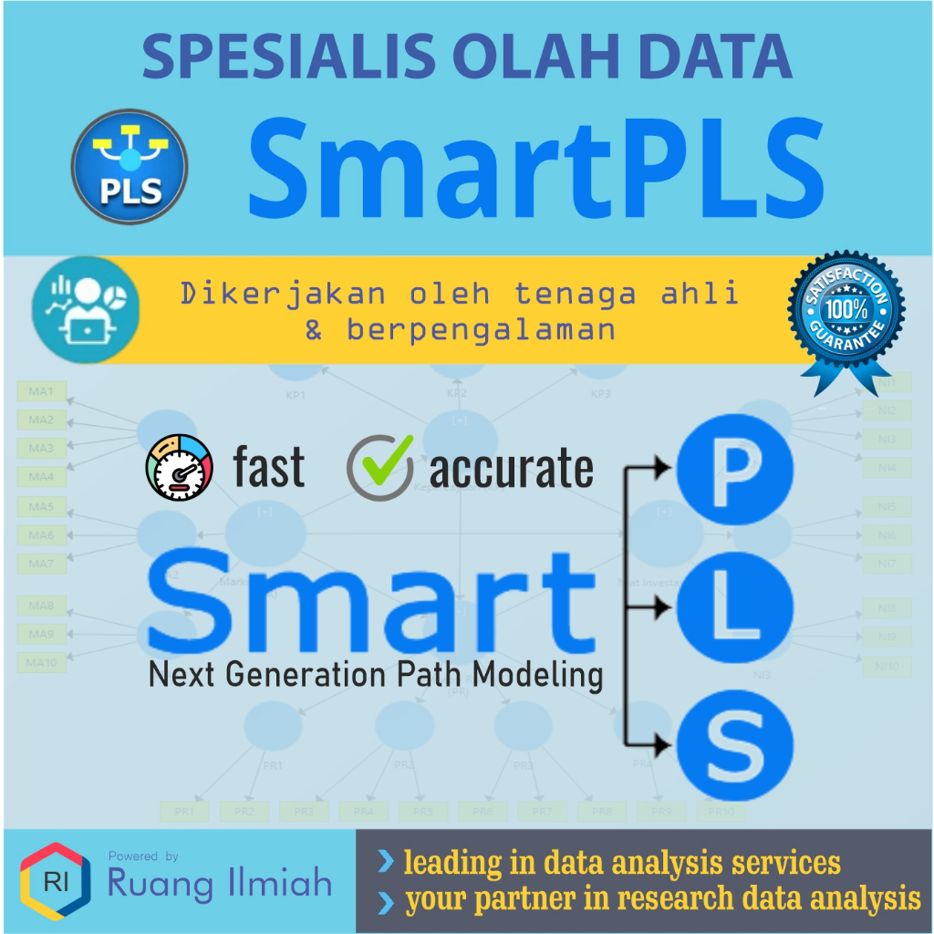 Jual Olah Data SmartPLS, Spesialis SEM-PLS, Spesialis SmartPLS | Shopee Indonesia