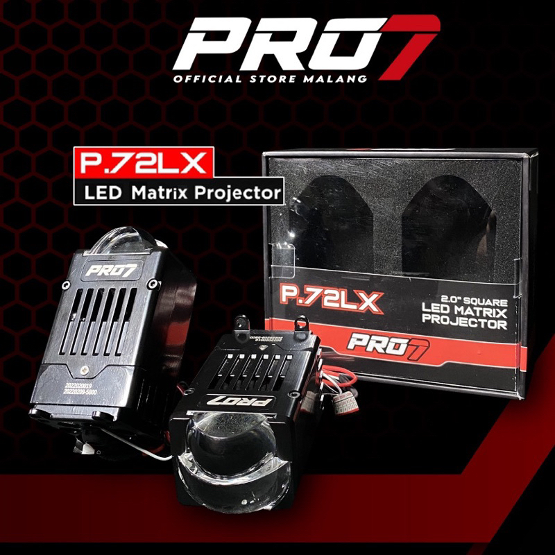 Jual PRO7 PROJECTOR BILED 2INC P72LX CRYSTAL LENS | Shopee Indonesia