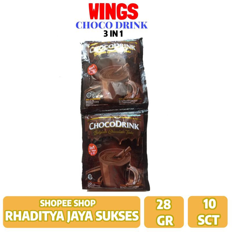 Jual Choco Drink Belgian Choco 10 Sachet Isi 28ML | Shopee Indonesia