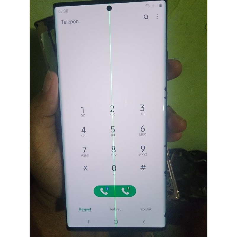 Jual LCD SAMSUNG GALAXY NOTE 20 ULTRA MINUS GARIS SEHELAI DAN TOMPEL ...
