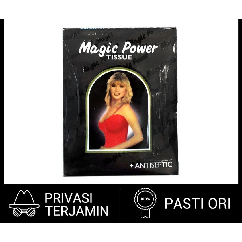 Jual Tisu Magic Power / Super Magic Original isi 6 sachet | Shopee ...