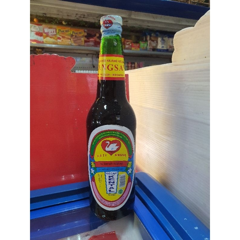 Jual Kecap Kental Manis Cap Hati Angsa 600ml ( botol ) | Shopee Indonesia