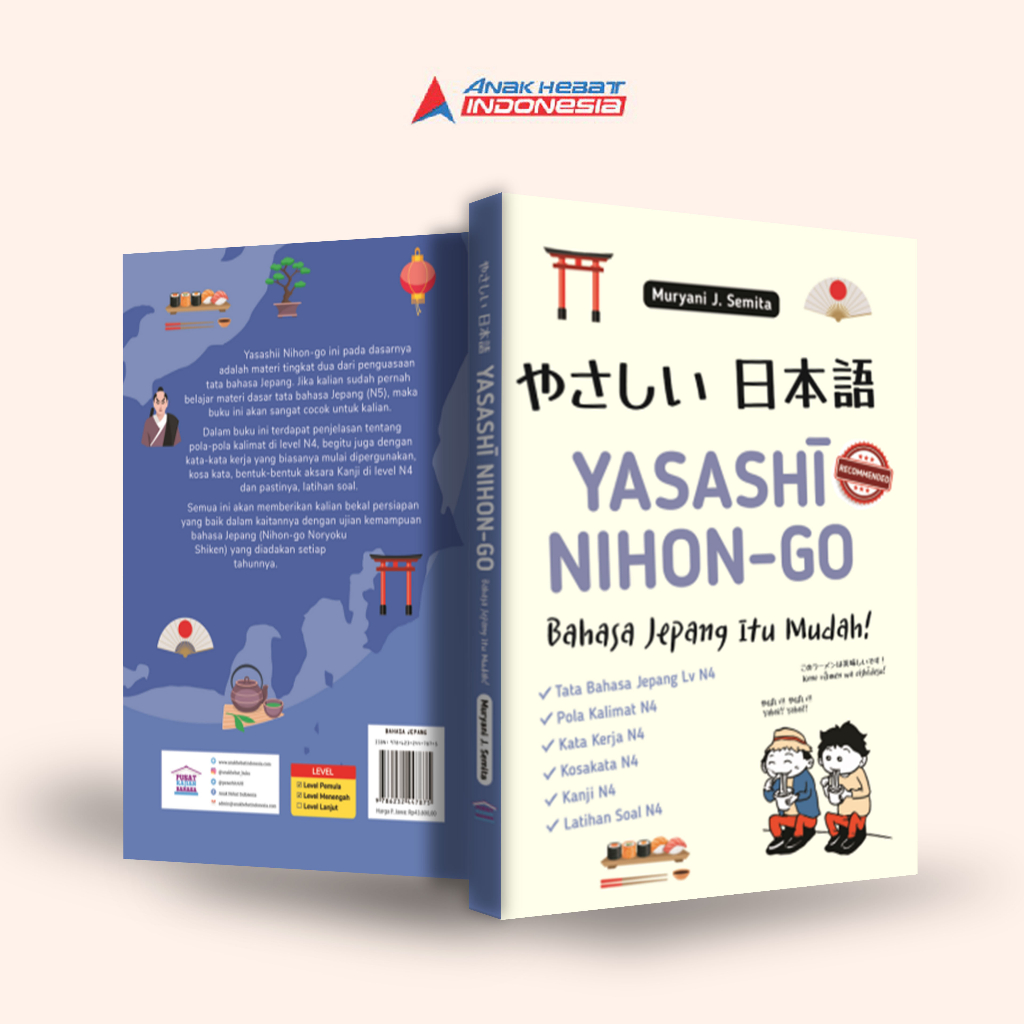 Jual Buku Yasashi Nihon-go Bahasa Jepang Itu Mudah! | Shopee Indonesia