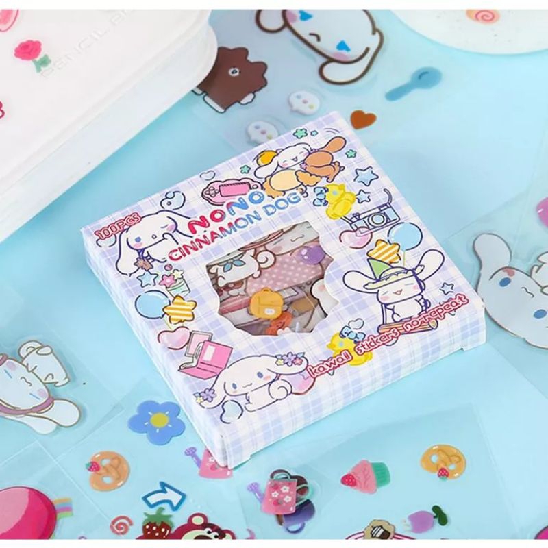 Jual sticker motif kartun anti air viral lucu korea transparant anne ...