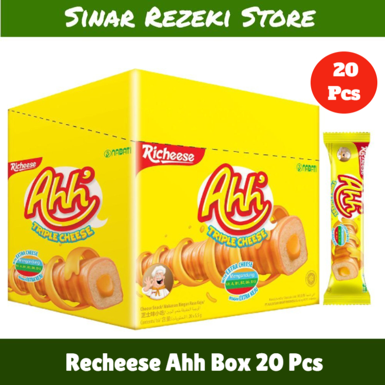Jual Snack Richeese Nabati Ahh / recheese nabati / jajanan ringan ...