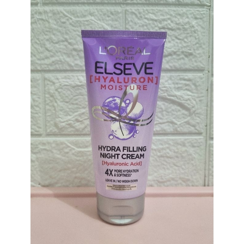 Jual Loreal Paris Elseve Hyaluron Moisture Hydra Filling Hair Night ...