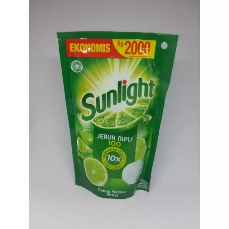 Jual SABUN CUCI PIRING SUNLIGHT dapat 6 pcs KEMASAN POUCH 90ML | Shopee ...