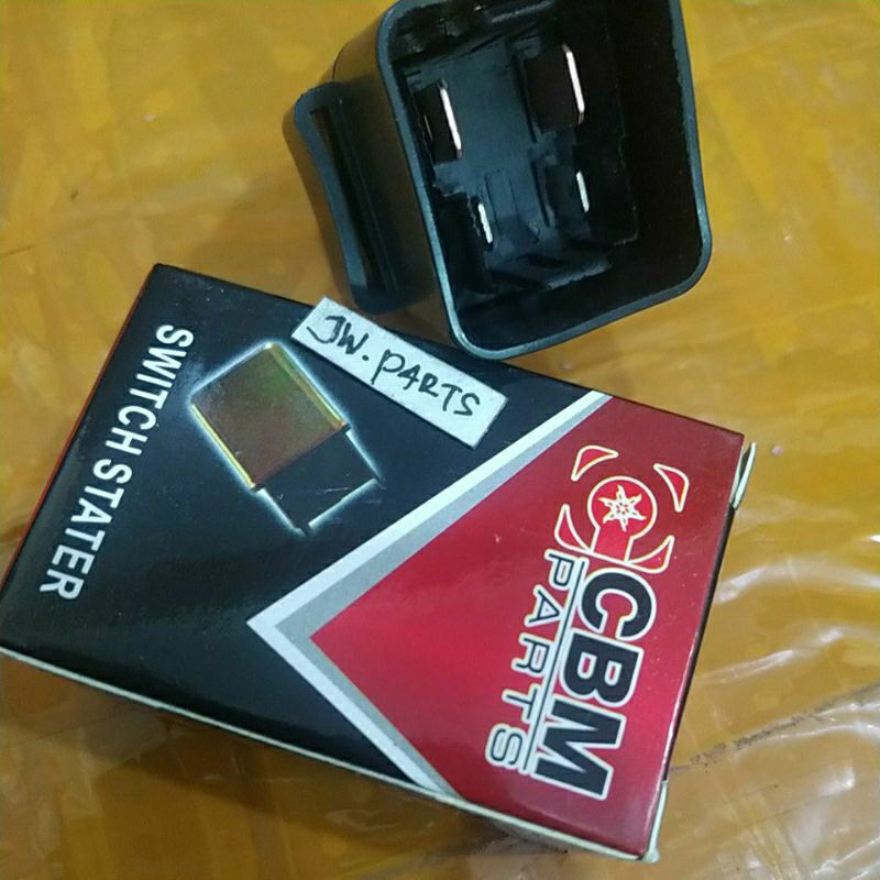 Jual relay starter bendik stater switch stater karisma, beat, Vario, Mio, nmax, Blade, Revo ...
